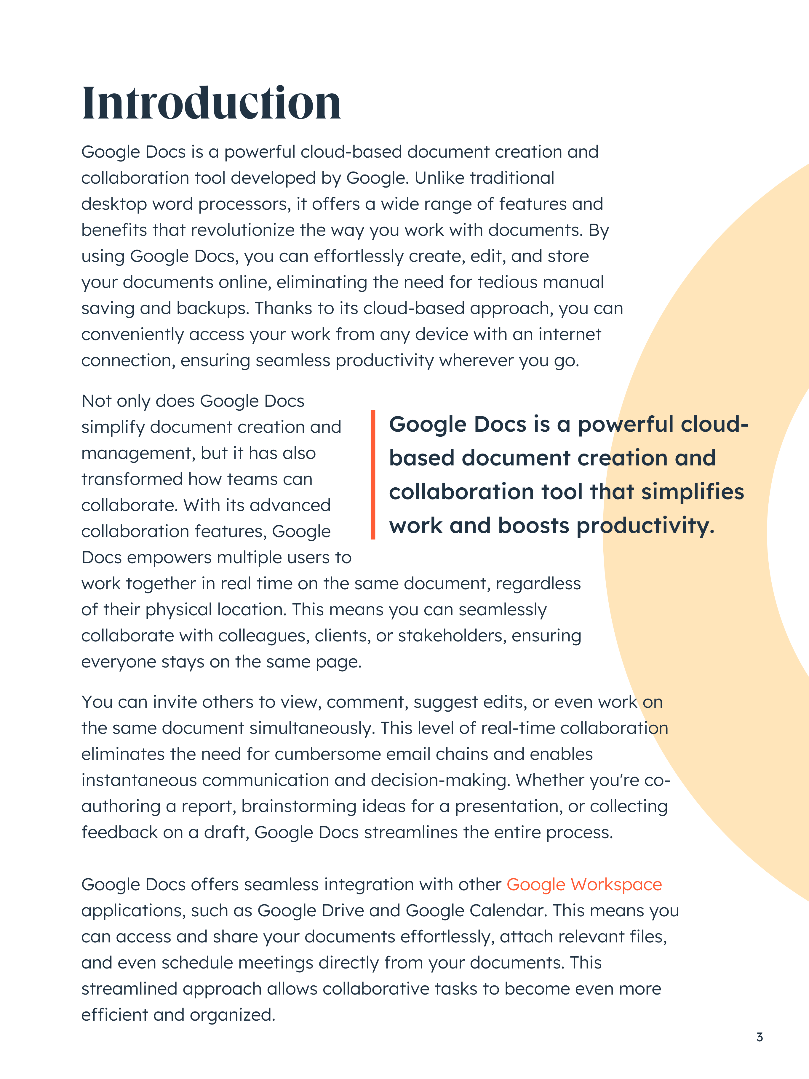 Free Google Docs Master Guide [Download Now]